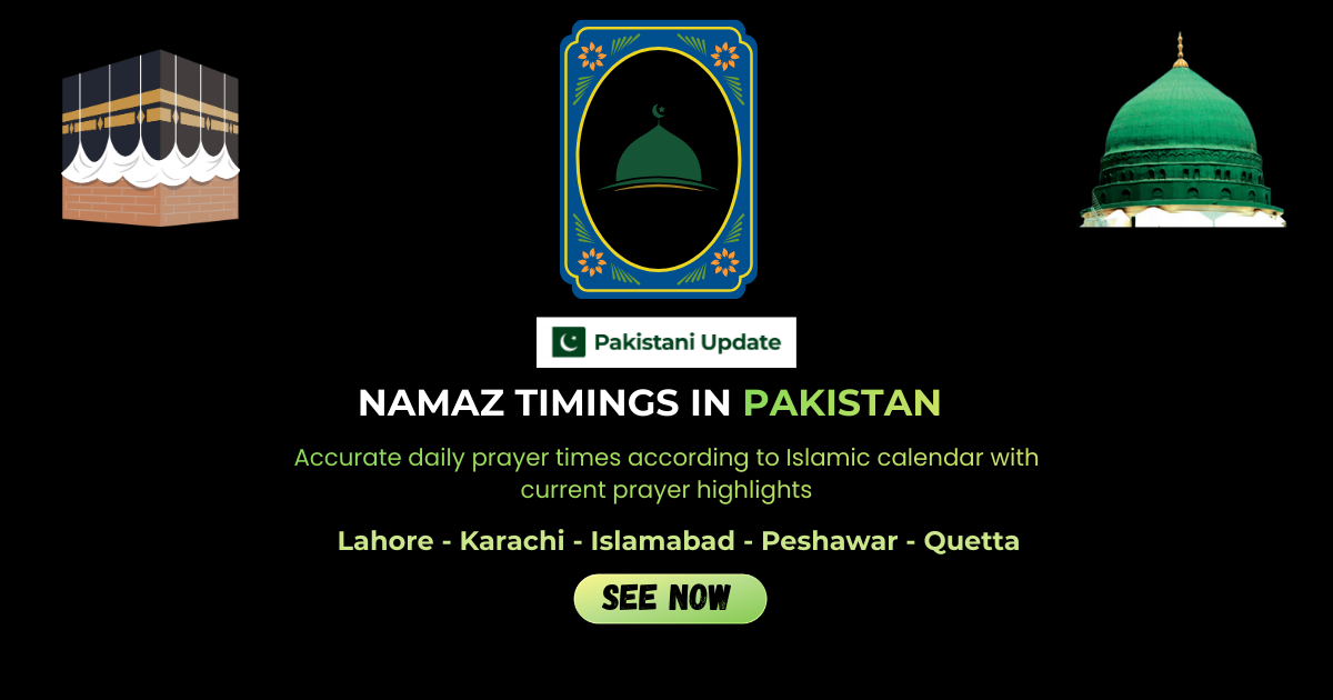 Namaz Timings in Peshawar, Pakistan - Pakistani Update