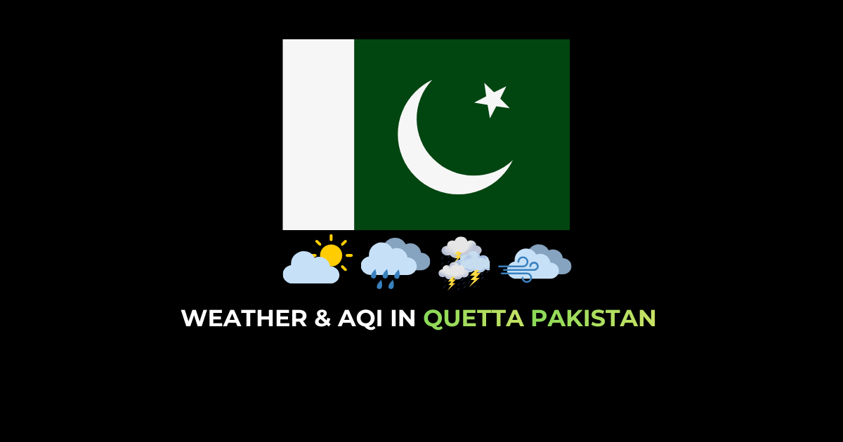 Quetta Weather Today - Live AQI & Temperature Updates | Pakistani Update